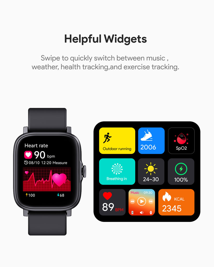 AUKEY SmartWatch 1 Pro Water Proof IP68 With Bluetooth Call SW-1P ...